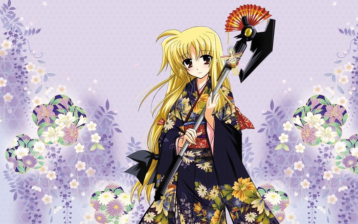 Magical Girl Lyrical Nanoha Desktop Nexus Wallpaper Coolwallpapersme 7449