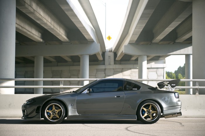 1280x800 / car nissan silvia s13 road stance tuning lowered trees jdm ...