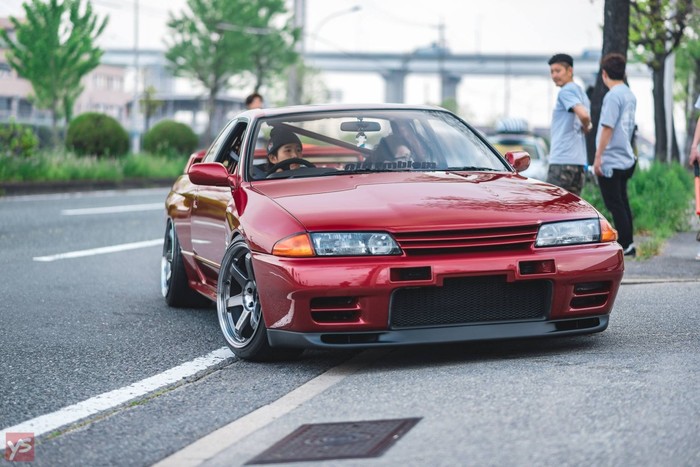 car nissan silvia s13 road stance tuning lowered trees jdm s13 silvia ...