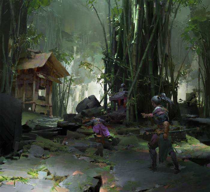 artwork digital art digital 2d concept art painting wallpaper ...