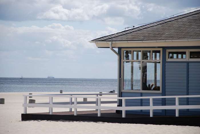 beach, beach house, building, deck, holiday, home, house, ocean ...
