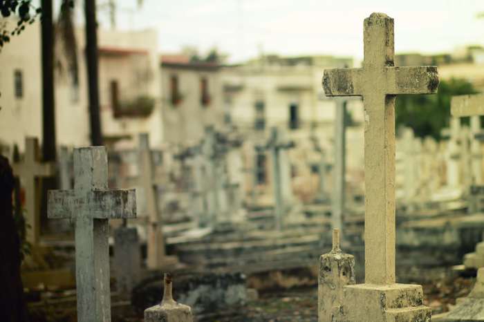 cemetery, crosses, graveyard 4k wallpaper - Coolwallpapers.me!