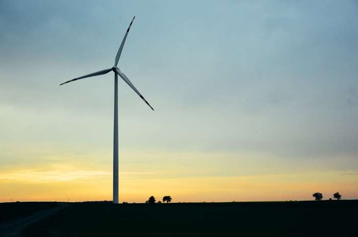 energy, sky, sunrise, sunset, wind turbine, windmill 4k wallpaper ...