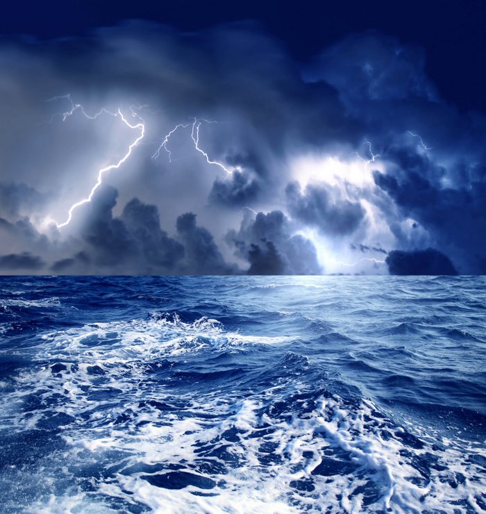 6648x7024 clouds, lightning, nature, ocean, rain, sea, sky, storm ...