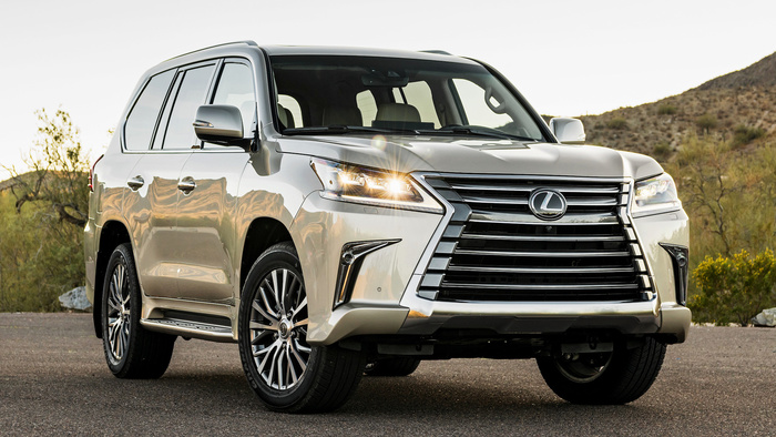 1920x1080 Lexus LX 570, Silver Car, Luxury Car, Car, SUV, Full-Size Car ...