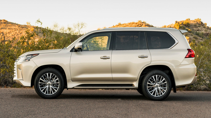 1920x1080 Lexus LX 570, Full-Size Car, Luxury Car, SUV, Silver Car, Car ...