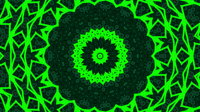 Green, Digital Art, Kaleidoscope wallpaper - Coolwallpapers.me!