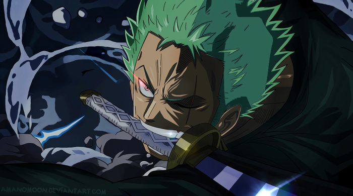 Sword, Green Hair, Scar, Zoro Roronoa, One Piece, Anime, Boy wallpaper ...