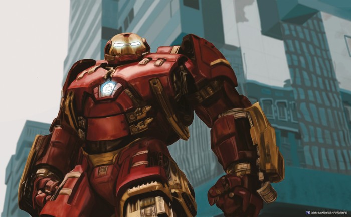 hulkbuster, hulk, hd, artist, artwork, superheroes, deviantart ...