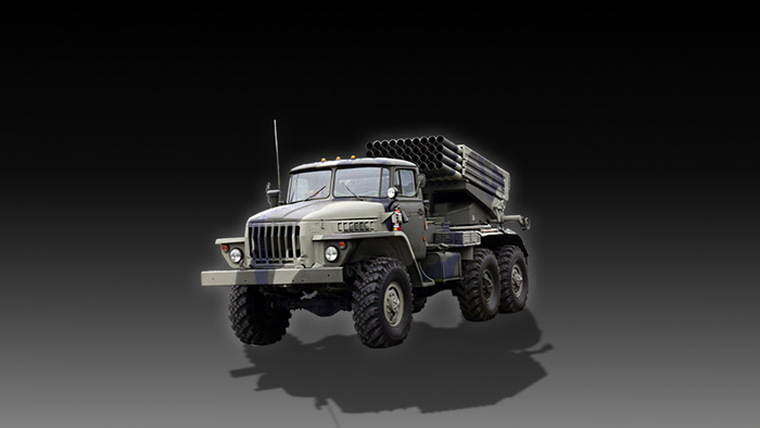 1920x1080 Artillery, multiple launch rocket system, BM-21, GRAD ...