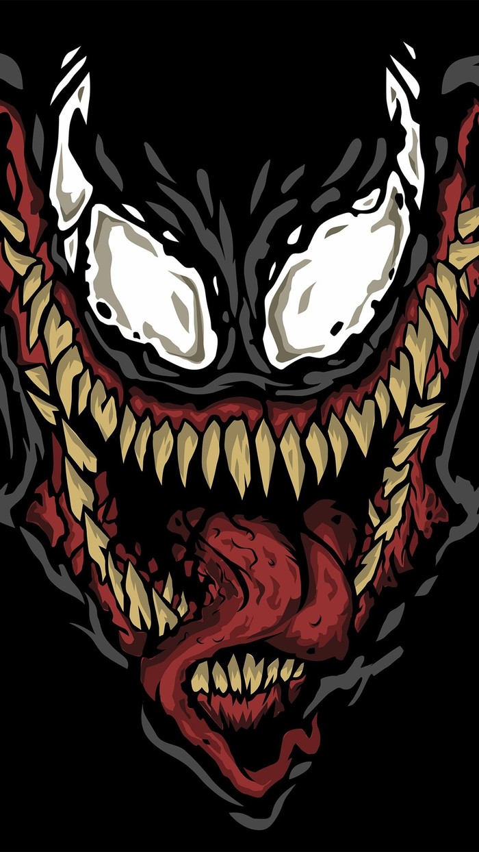 1080x1920 venom, hd, superheroes, behance, digital art, artwork for ...
