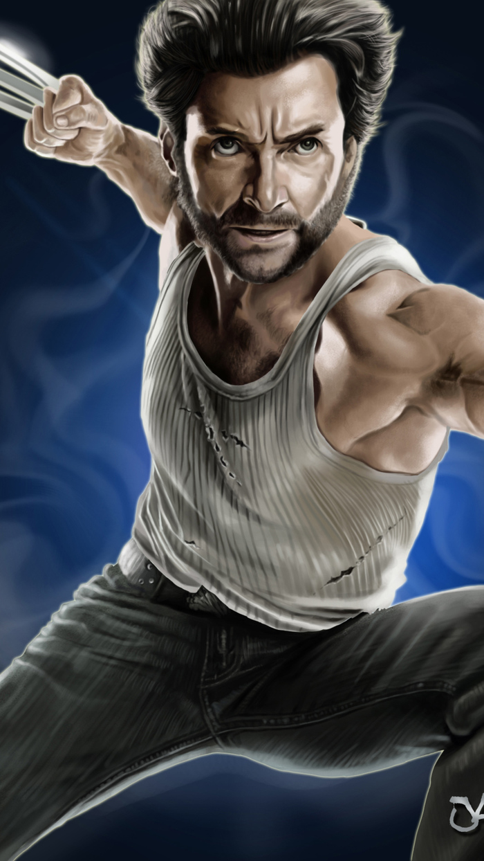1080x1920 wolverine, hd, superheroes, digital art, artwork, deviantart ...