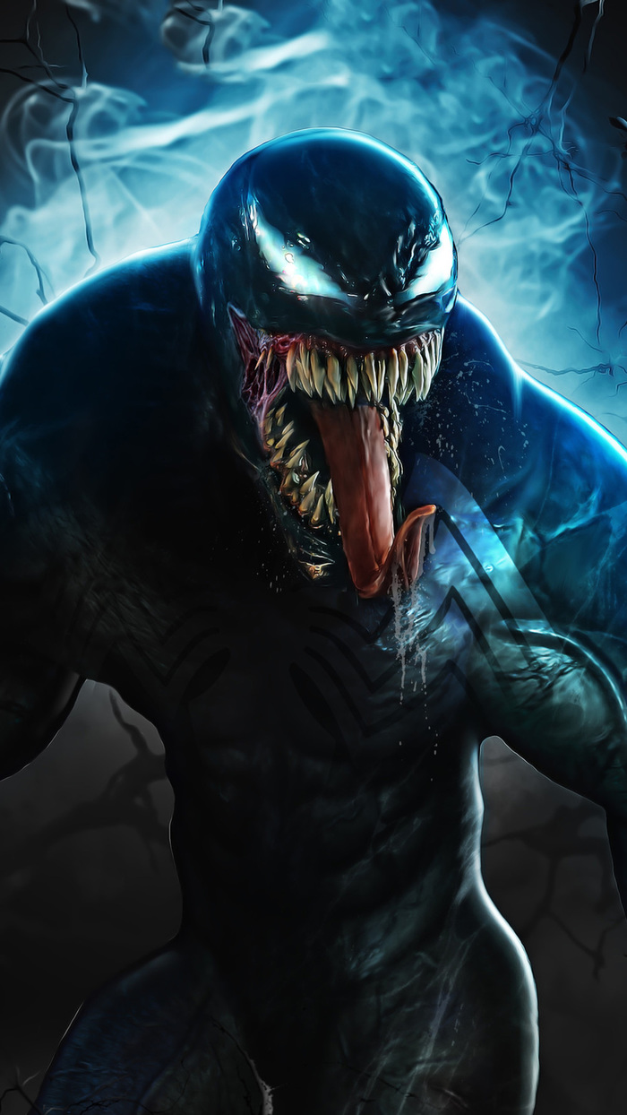 1080x1920 venom movie, venom, hd, superheroes, artstation, artwork ...